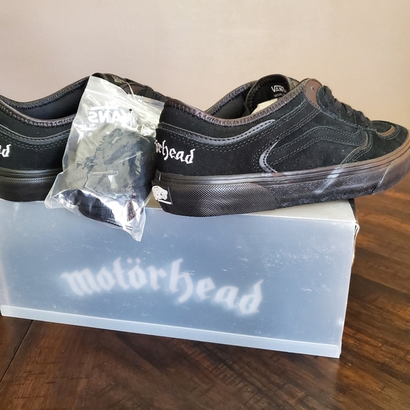 Vans | Shoes | Vans Rowley Motorhead Collab Blackblack Men Size 7 ...